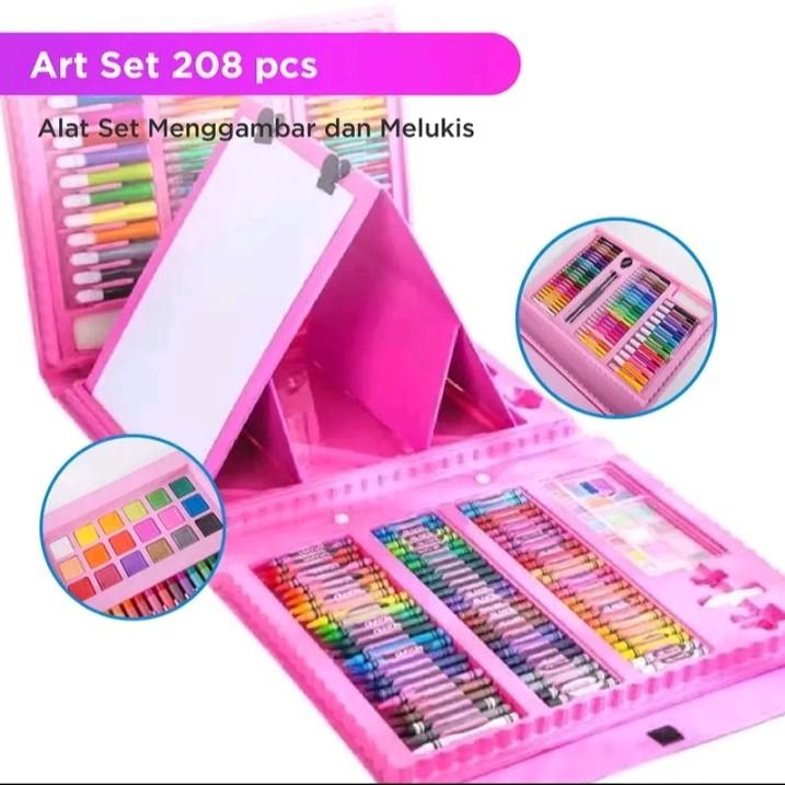 Jual CRAYON SET 208PCS | Shopee Indonesia