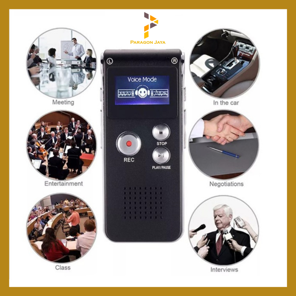 Jual Alat rekam Suara Portable Digital Audio Voice Recorder Recording ...