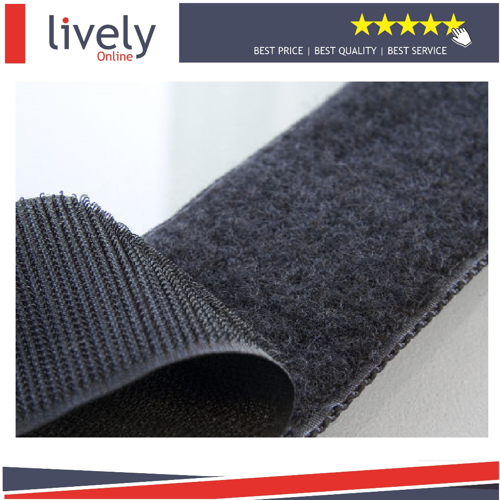Jual Velcro Tape Perekat Serbaguna per meter | Shopee Indonesia