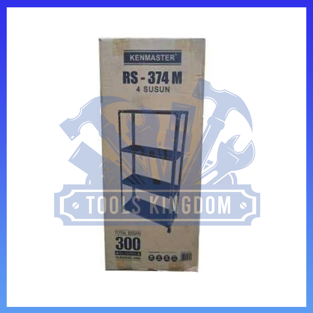 Jual Rak Besi Siku Lubang 4 Susun Serbaguna Kenmaster RS-374M | Shopee ...