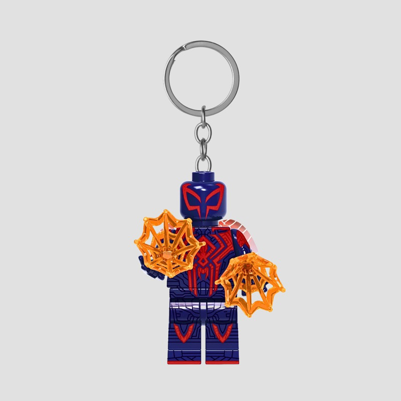 Jual Dhis Project Gantungan Kunci LEGO Minifigure Spider 2099 Miguel O Hara Across The Spider ...