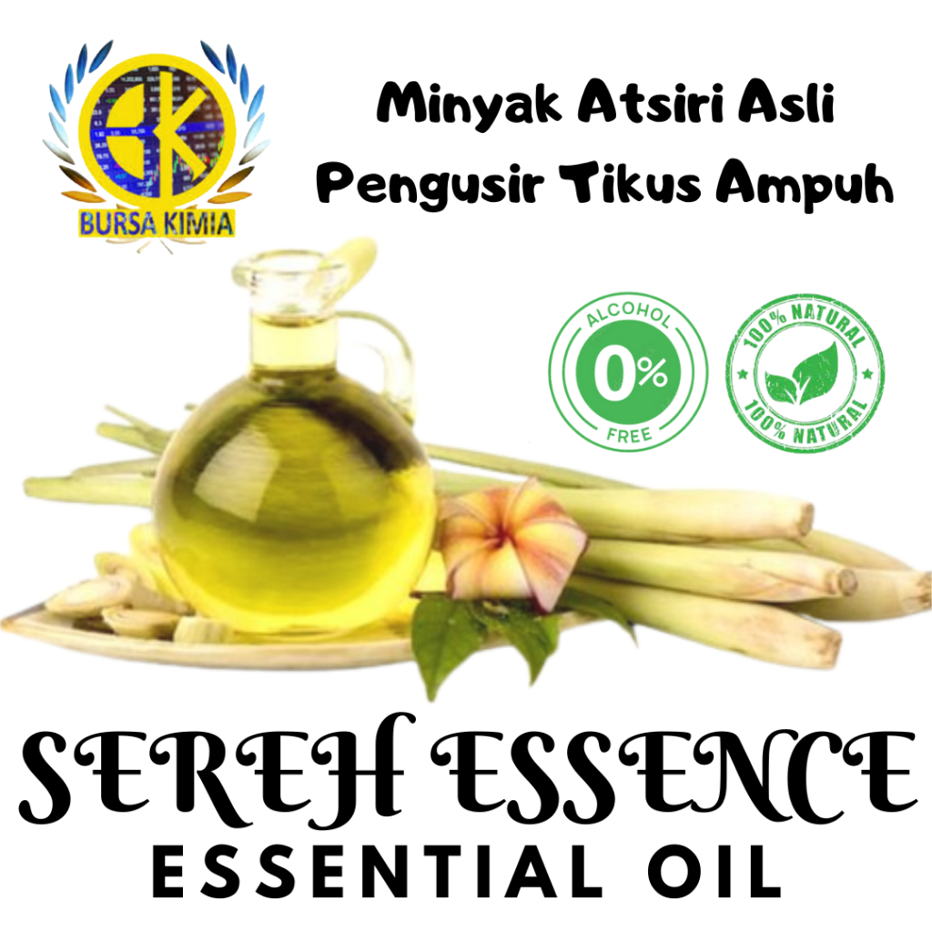 Jual Minyak sereh 30ml Essential Oil Minyak Atsiri Asli Murni Tanpa ...