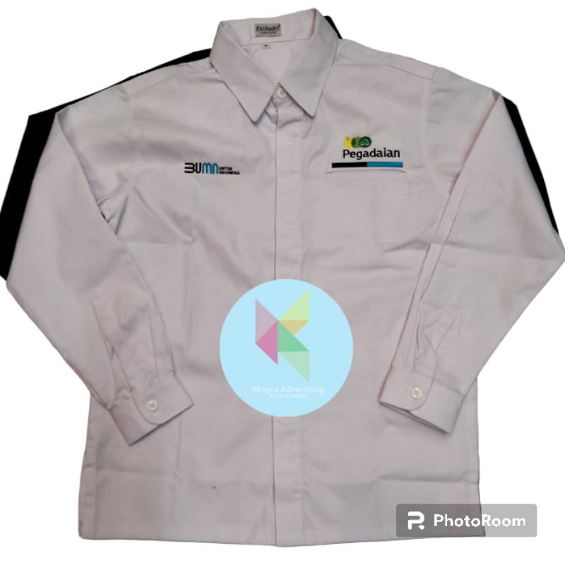Jual kemeja Bumn pegadaian seragam bumn pegadaian baju Bumn pegadaian ...