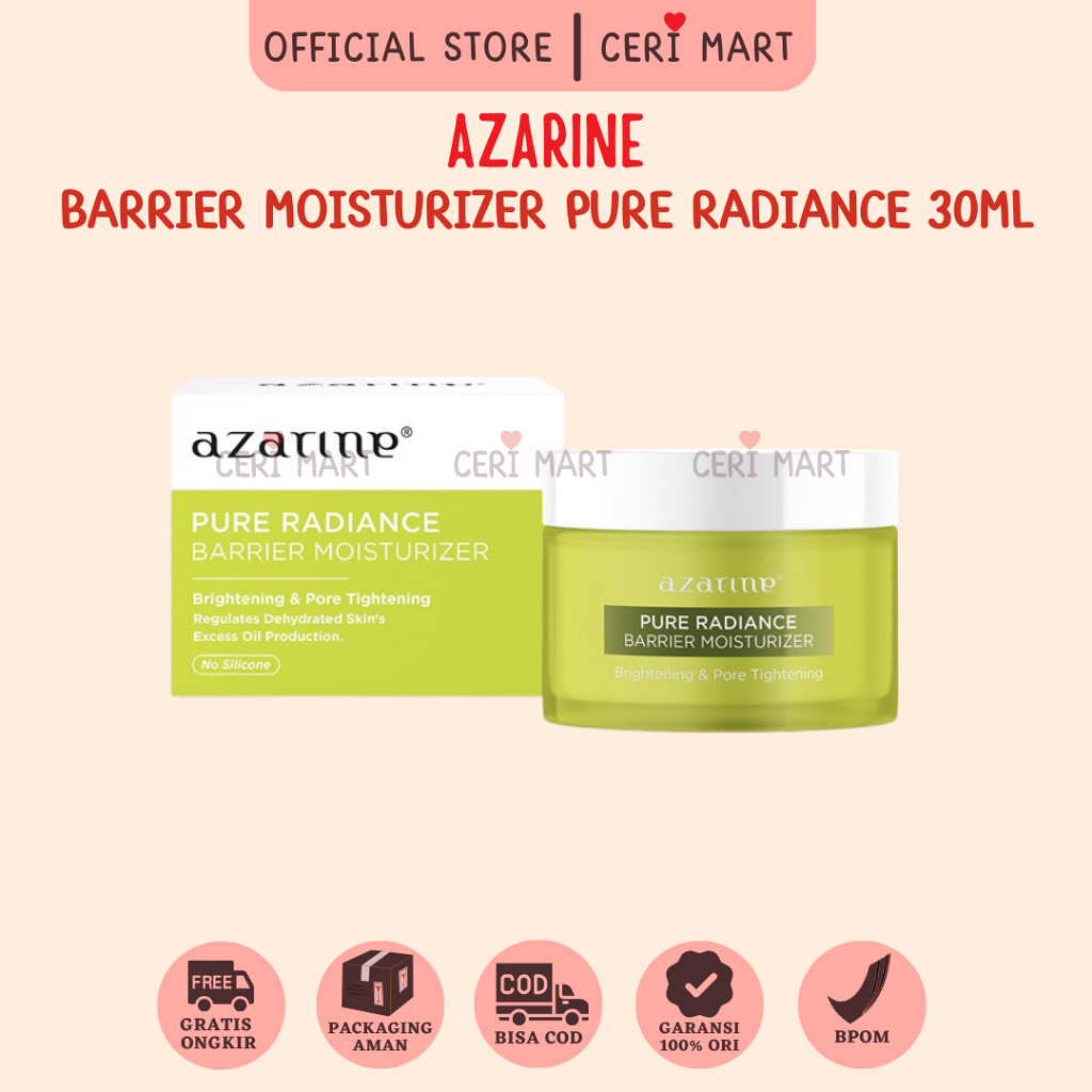 Jual Azarine Barrier Moisturizer Series Pelembab Wajah Cream Gel Facial ...