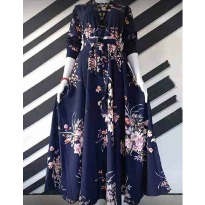 Jual BAJU GAMIS KATUN MOTIF BUNGA BUNGA TERBARU KEKINIAN | Shopee Indonesia