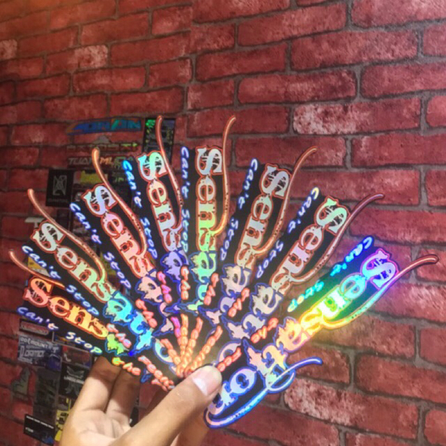 Jual Stiker Bus Po Haryanto Sensation Hologram Cutting Lasser | Shopee ...