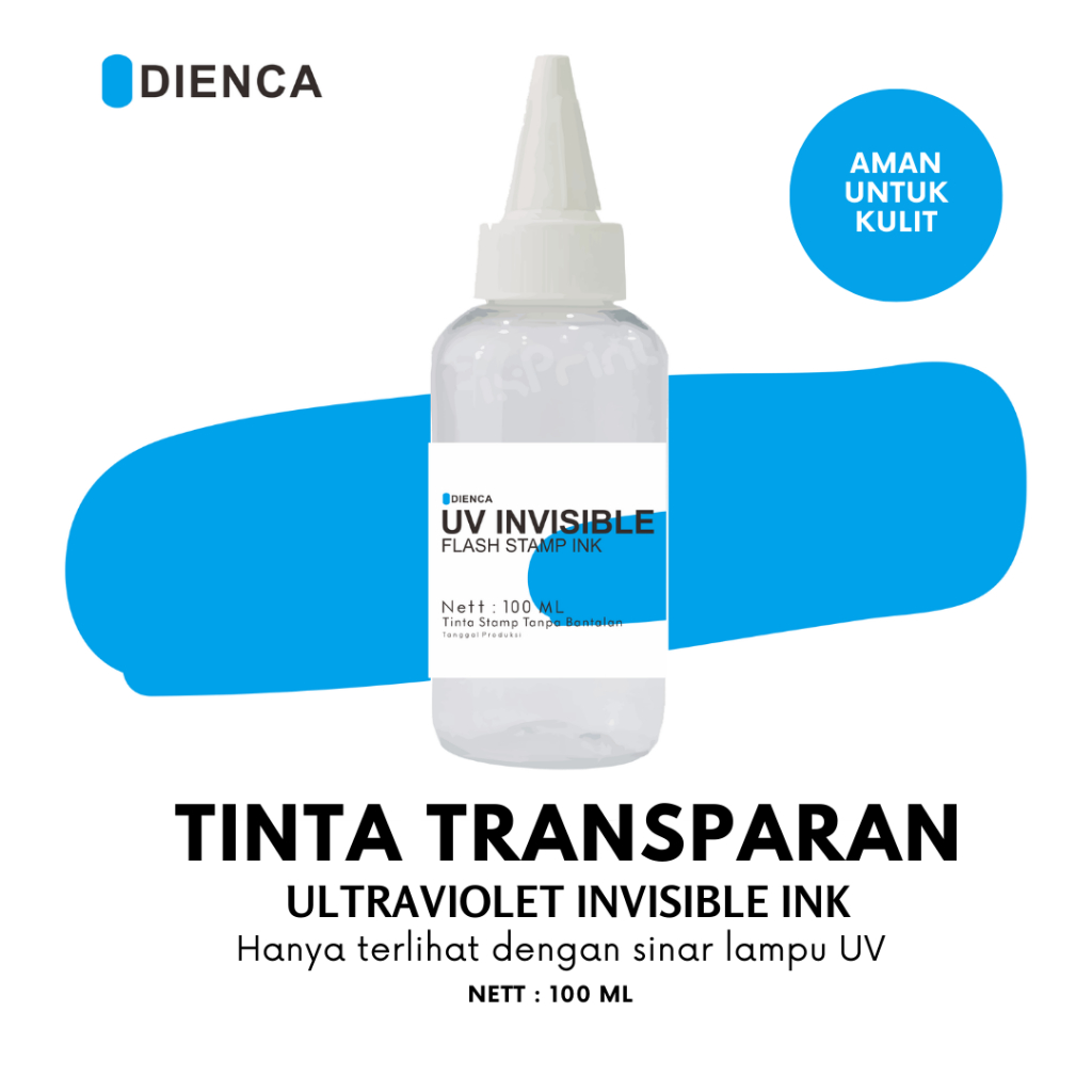 Jual Dienca Tinta UV Invisible 30ml | Shopee Indonesia