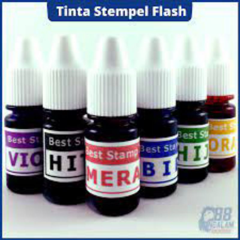 Jual Tinta stempel flash 5 ml | Shopee Indonesia
