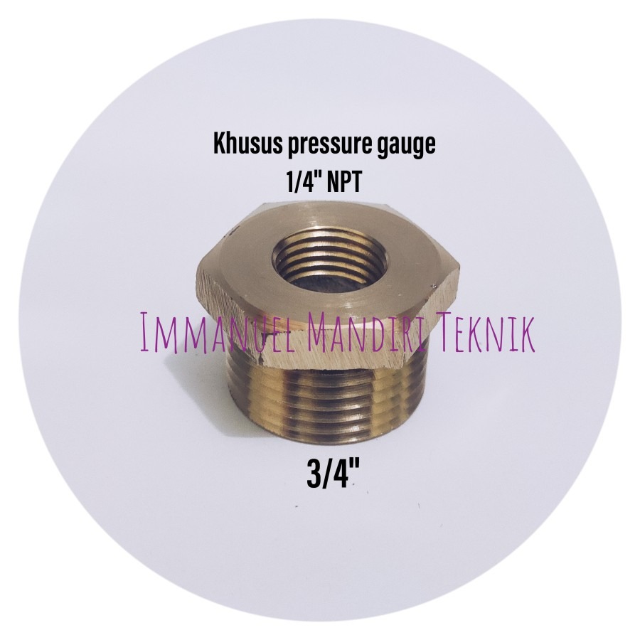 Jual Vlok ring pressure gauge 1/4 NPT x 3/4 / Vlok sok NPT 1/4 x 3/4 ... Jual Vlok ring pressure gauge 1/4 NPT x 3/4 / Vlok sok NPT 1/4 x 3/4 ...