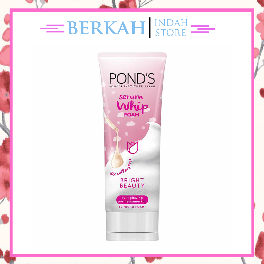 Jual PONDS SERUM WHIP FOAM BRIGHT BEAUTY 100 GR | Shopee Indonesia
