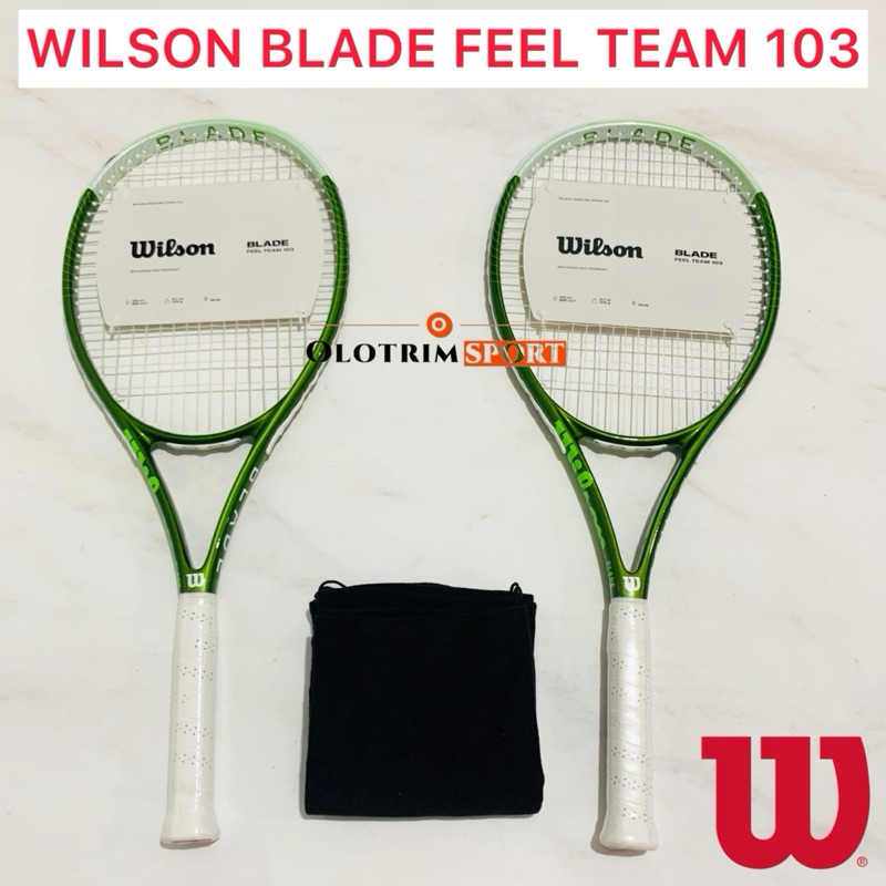 Jual Raket Tenis WILSON BLADE FEEL TEAM 103 Original | Shopee Indonesia