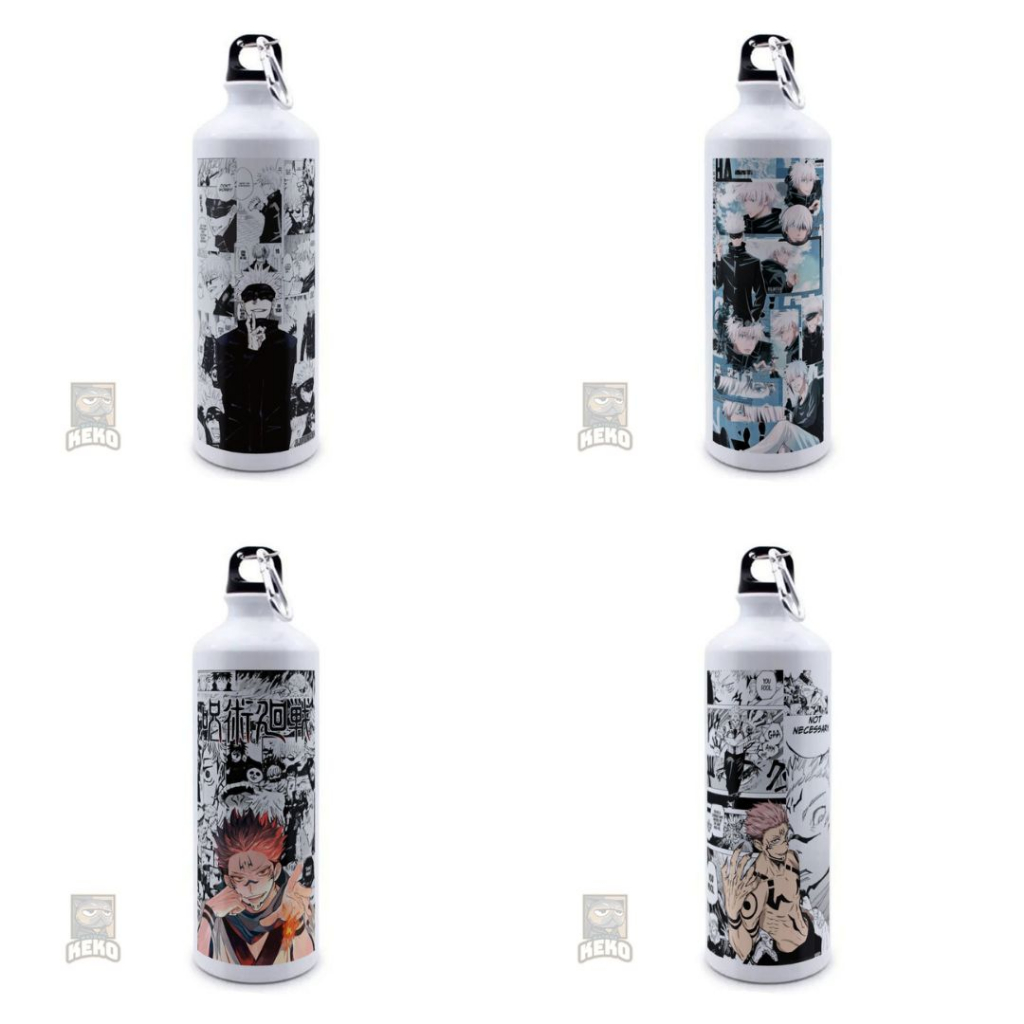 Jual Botol Sport Anime Manga Comic Jujutsu Kaisen Satoru Gojo Megumi ...