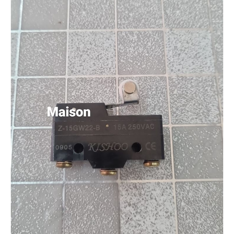 Jual Micro Switch Kishoo Z-15GW22-B / limit switch Z15GW22B | Shopee Indonesia