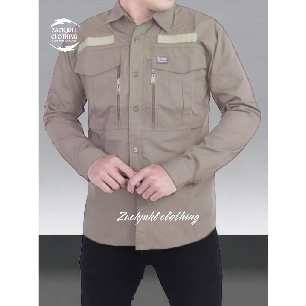 Jual Kemeja Pria Outdoor Premium W-tac Tangan Panjang Terbaru Kemeja ...