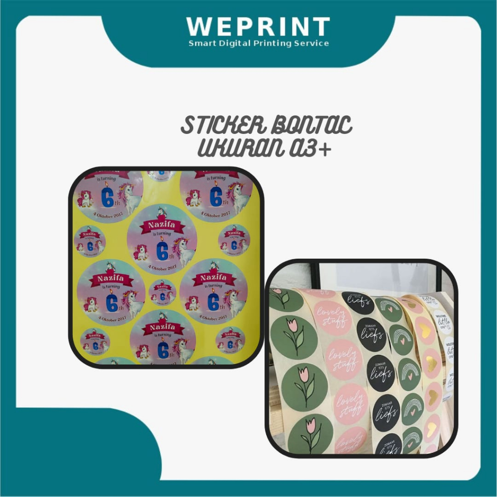 Jual CETAK STICKER BONTAC CHROMO /Camel A3+ | Shopee Indonesia