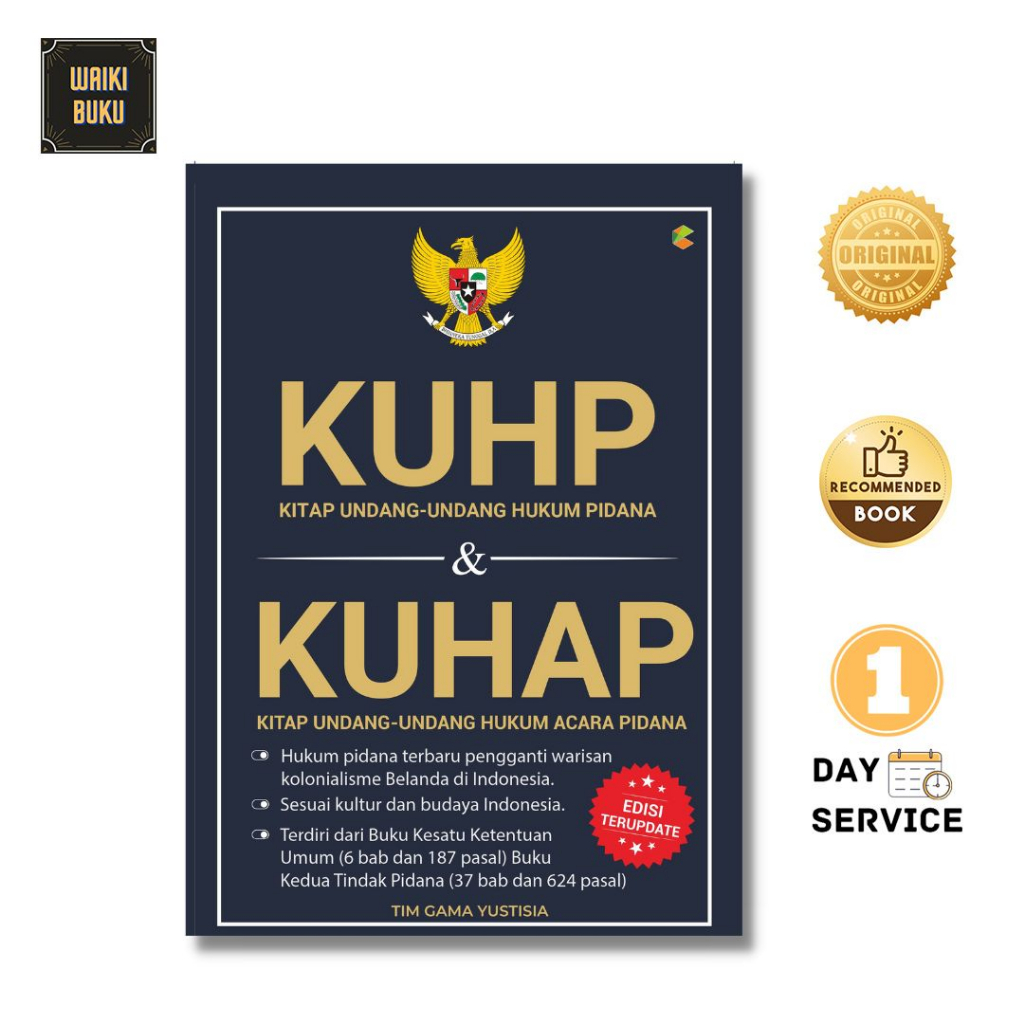 Jual BUKU HUKUM : KUHP & KUHAP | Shopee Indonesia