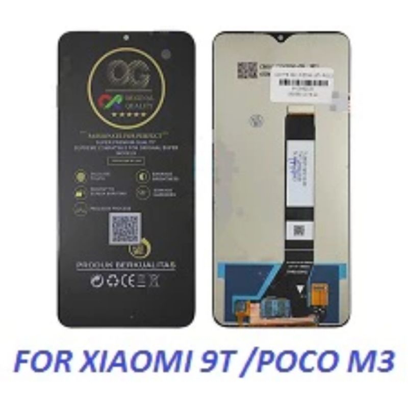 Jual LCD TOUCHSCREEN XIAOMI REDMI 9T POCOPHONE M3 BLACK OG SUPER LCDTS ...