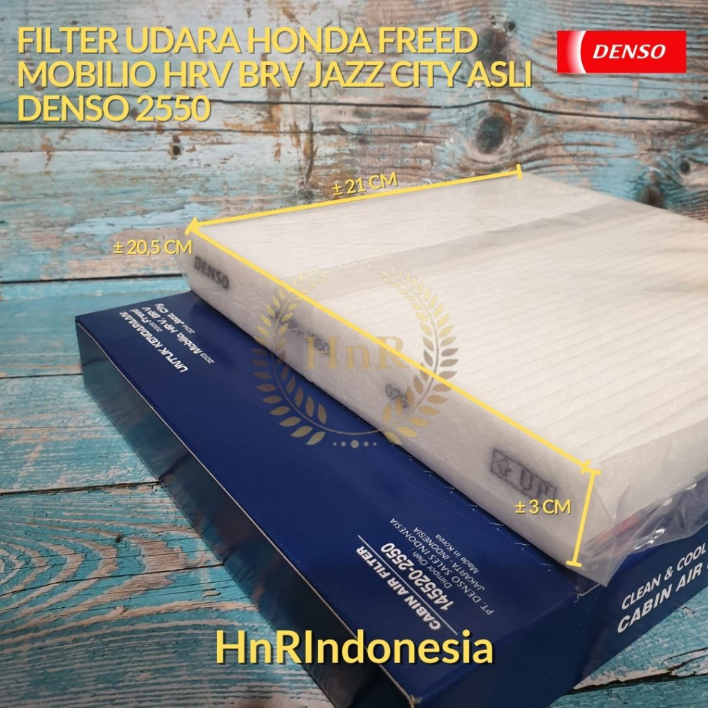Jual Filter Udara AC Mobil Honda Brio Mobilio BRV HRV New Jazz RS Freed ...