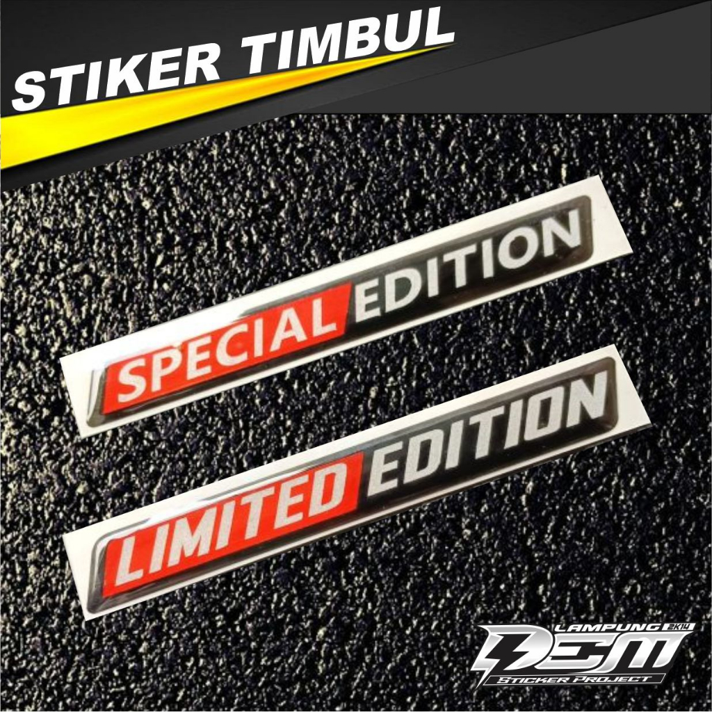 Jual STIKER TIMBUL EMBLEM LIMITED EDITION. SPECIAL EDITION | Shopee ...