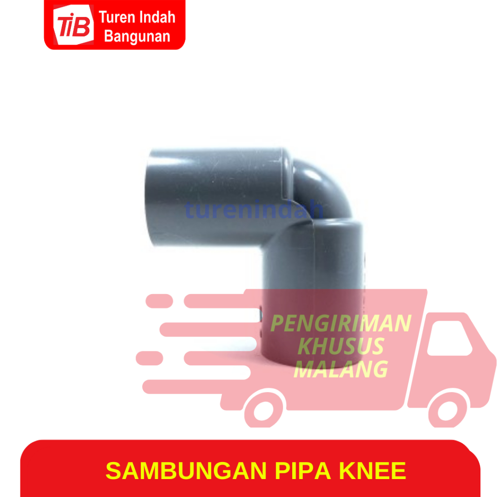 Jual TIB - SAMBUNGAN PIPA KNEE - KENI - KNEE - KNEE PVC - KNEE PIPA | Shopee Indonesia
