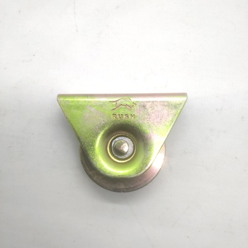 Jual Roda Rel Pagar Bubut Besi Model U AS Bearing Galvanized Sliding ...