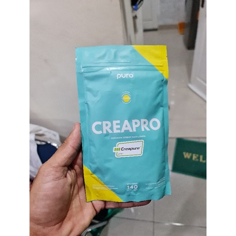 Jual PURO CREATINE CREAPRO CREAPURE MESH 200 crea pro monohydrate ...
