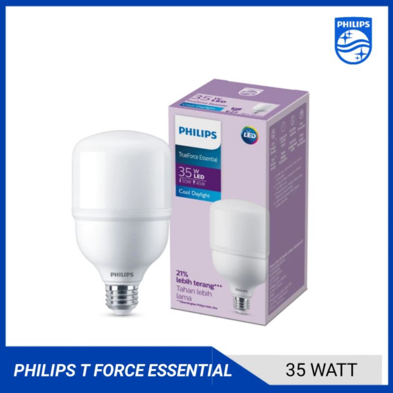 Jual Lampu Philips TForce Essential LED 35W E27 6500K | Shopee Indonesia