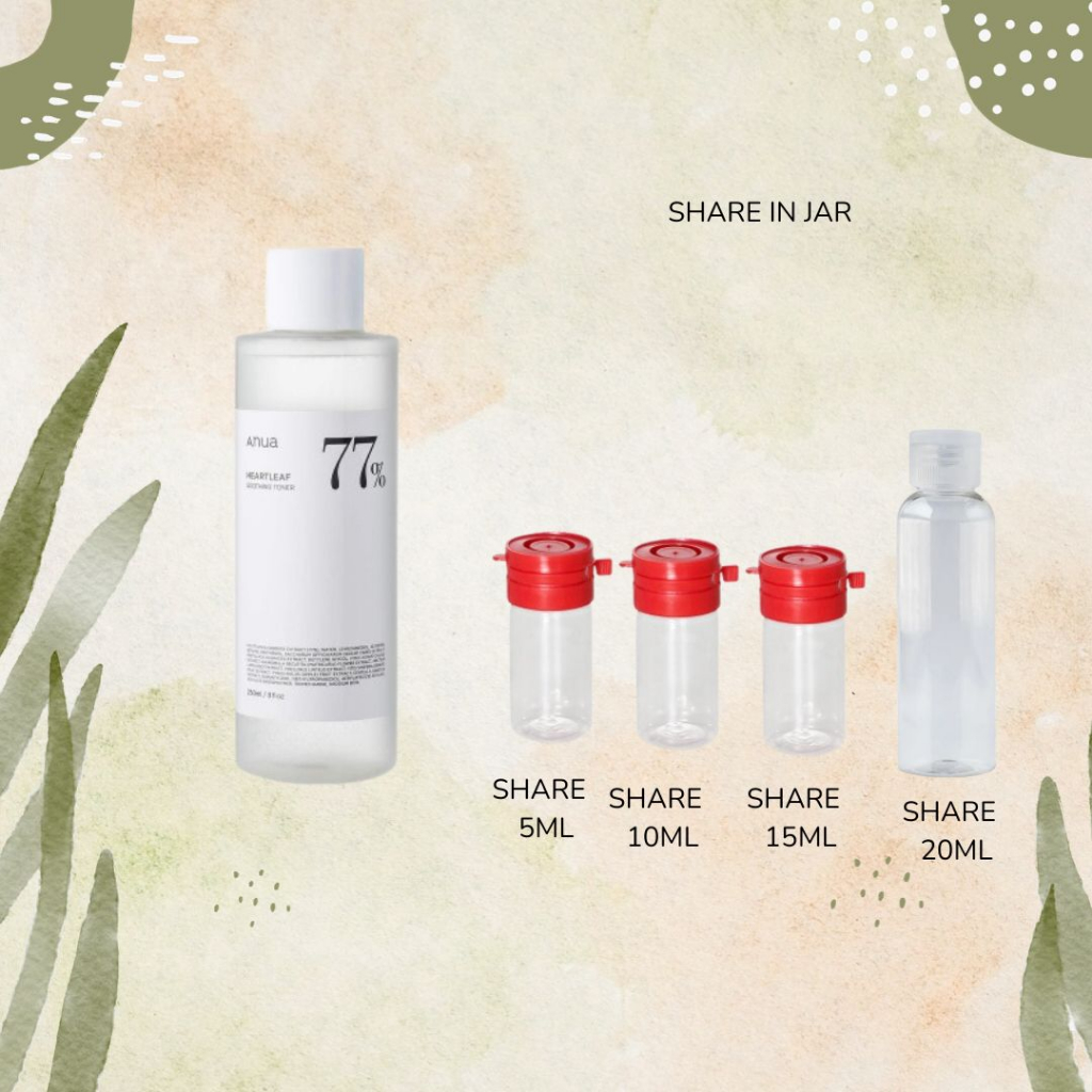 Jual Share in jar ANUA Toner Heartleaf 77% Soothing Toner Share In ...