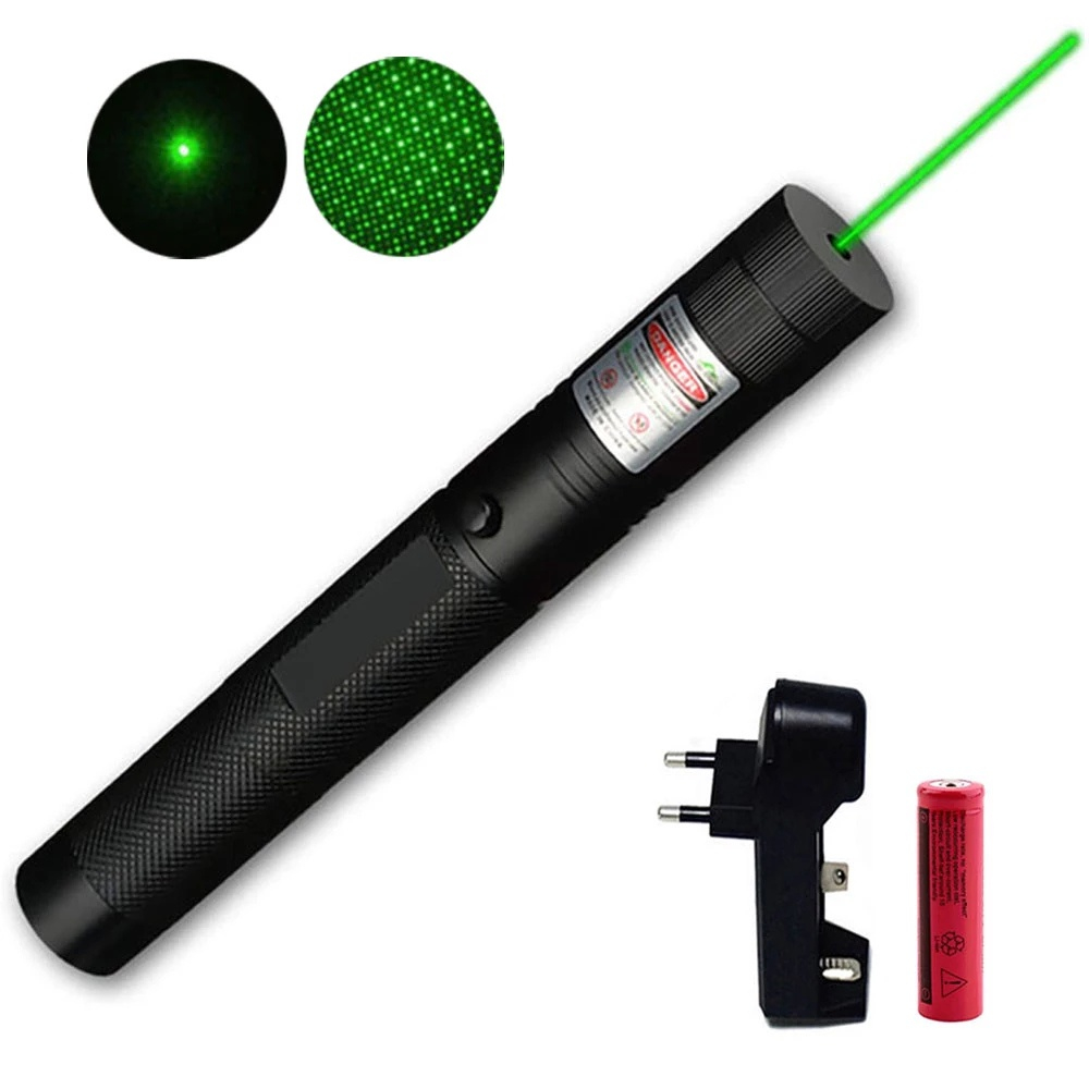 Jual Green Laser Pointer Lampu laser penunjuk laser hijau berkekuatan ...