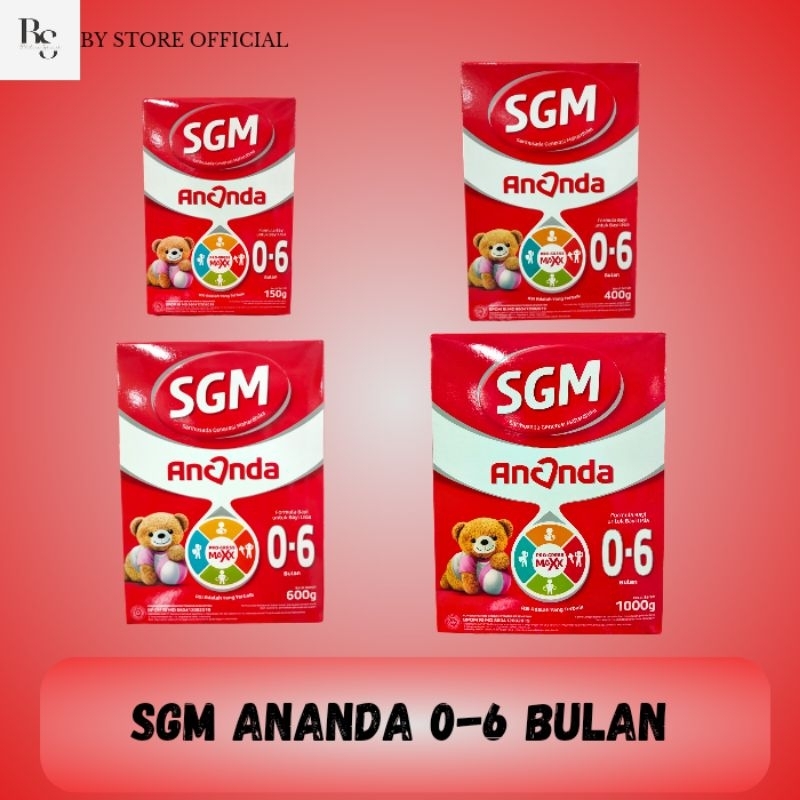 Jual SGM ANANDA 0-6 BULAN | Shopee Indonesia