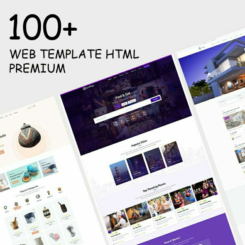 Jual 100+ Template HTML Premium (Promo) | Shopee Indonesia