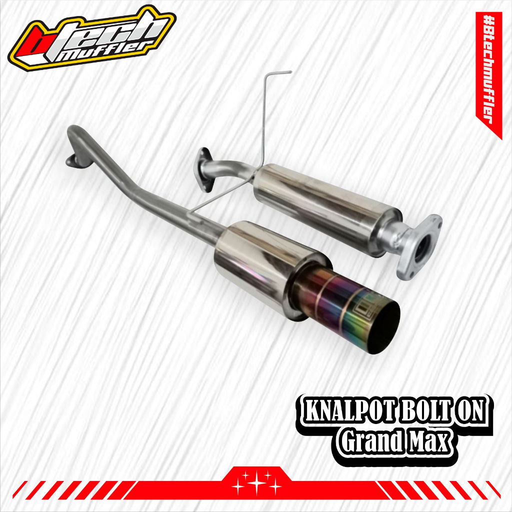 Jual KNALPOT BOLT ON HKS RAINBOW GRANDMAX | Shopee Indonesia