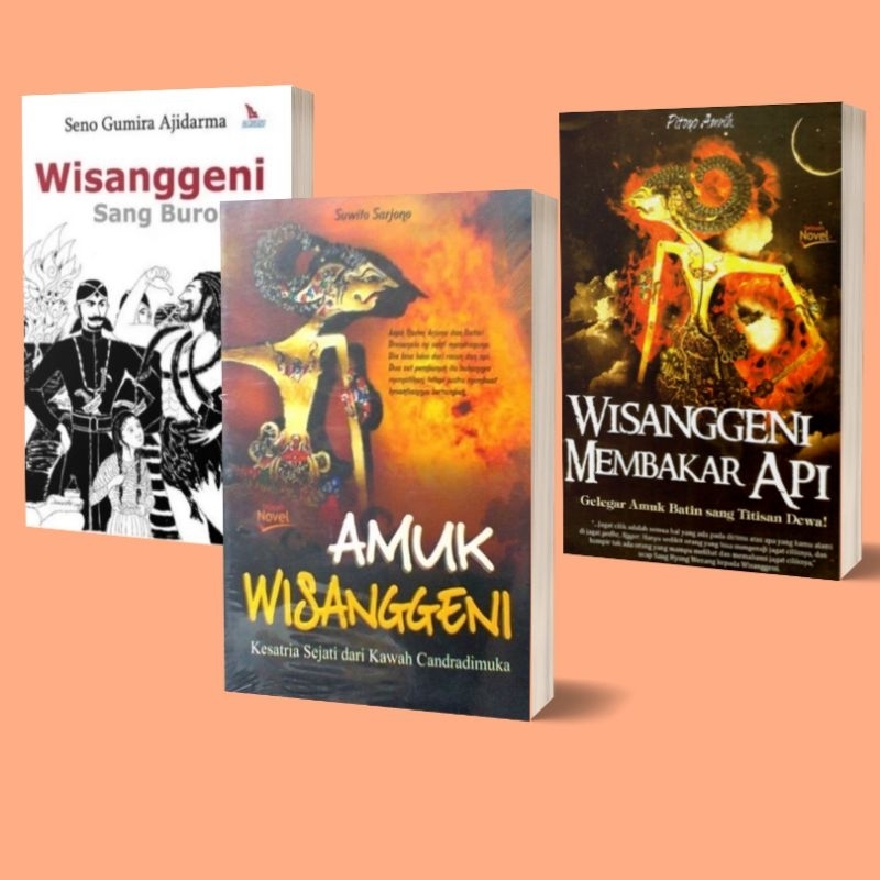 Jual Iyig - Buku/Novel Wisanggeni Membakar Api/Wisanggeni Sang Buronan/Amuk Wisanggeni/Nove ...