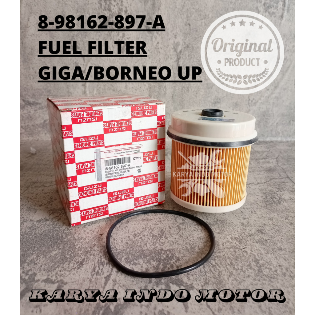 Jual FUEL FILTER SARINGAN SOLAR ISUZU GIGA ISUZU BORNEO ATAS UP 8-98162 ...