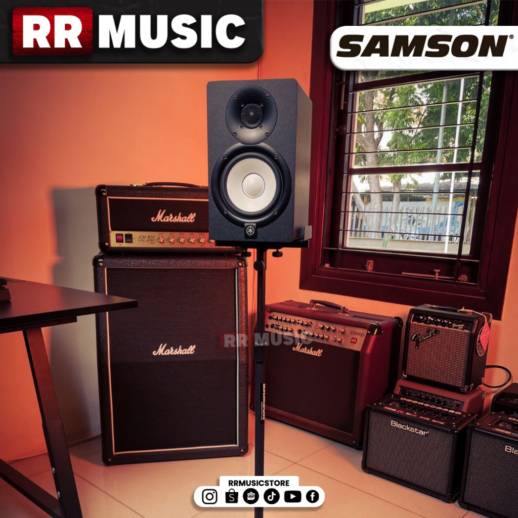 Jual Stand Speaker Monitor Samson MS100 MS 100 Stand Monitor | Shopee ...