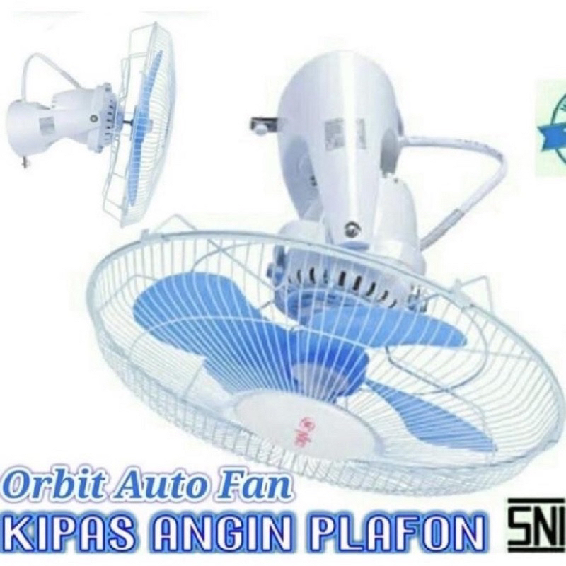 Jual Orbit fan 16 inch Infico auto fan kipas angin plafon | Shopee ...