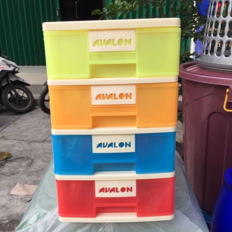 Jual LACI AVALON PLASTIK SUSUN 4 / COUNTER LACI MULTINDO / RAK DOKUMEN ...