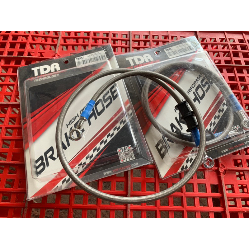 Jual slang selang rem rim depan TDR silver ukuran 90cm | Shopee Indonesia