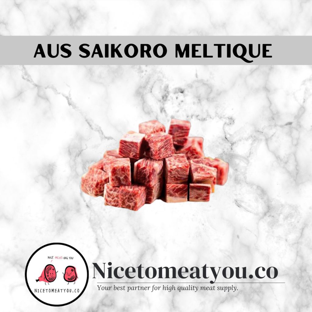 Jual SAIKORO BEEF WAGYU MELTIQUE CUBE MURAH | Shopee Indonesia