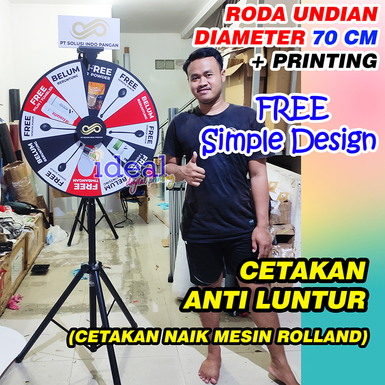Jual Roda undian spin and win lucky draw lucky win roda keberuntungan ...