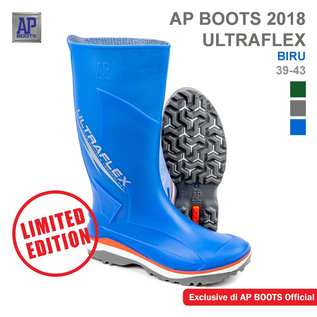 Jual Sepatu Boot Tinggi AP Boots AP 2018 ULTRAFLEX TOURING INDUSTRI ...