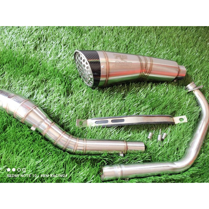 Jual KNALPOT RACING R9 CBR VIXION R15 BYSON GSX SONIC SATRIA SUPRA GTR ...