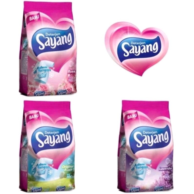 Jual SAYANG Detergent Bubuk 800 gr | Shopee Indonesia