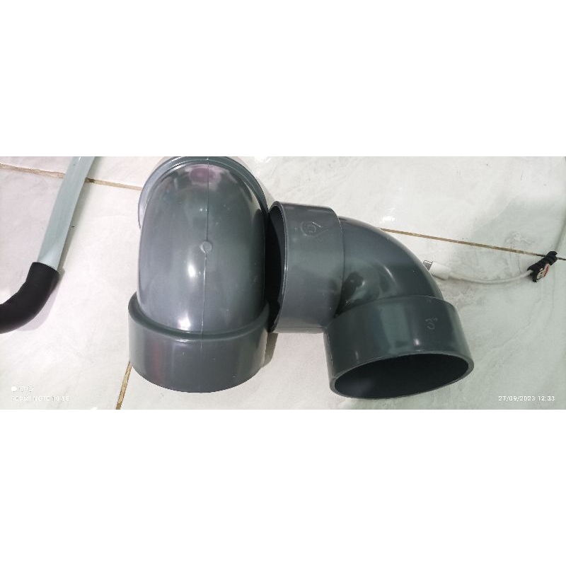 Jual Keni 3 in PVC / Knee 3" Elbow 3" L GREST | Shopee Indonesia