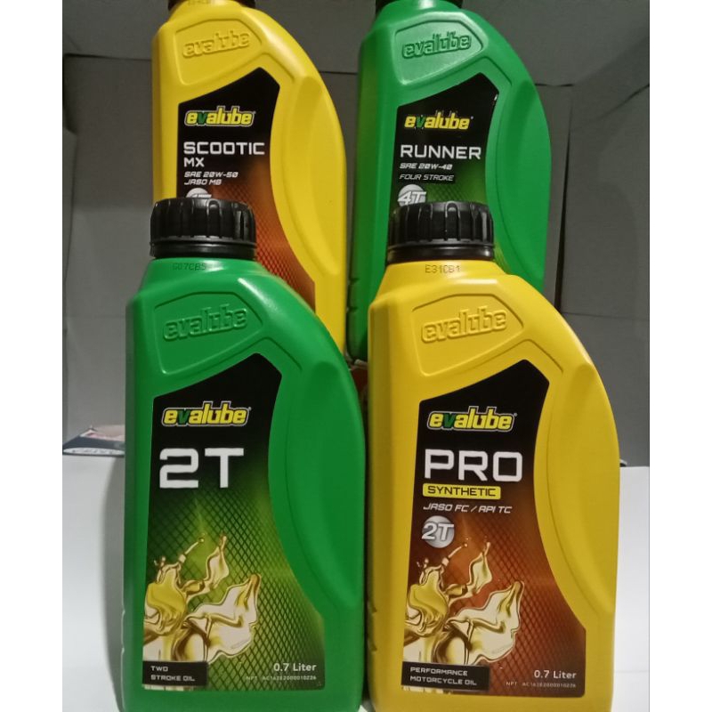 Jual Oli Evalube 4T/Matic/ 2T/2T pro | Shopee Indonesia
