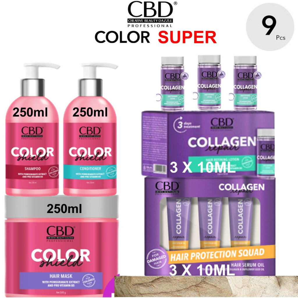 Jual CBD Color Shield Hair Mask / Color Shield Shampo / Color Shield ...