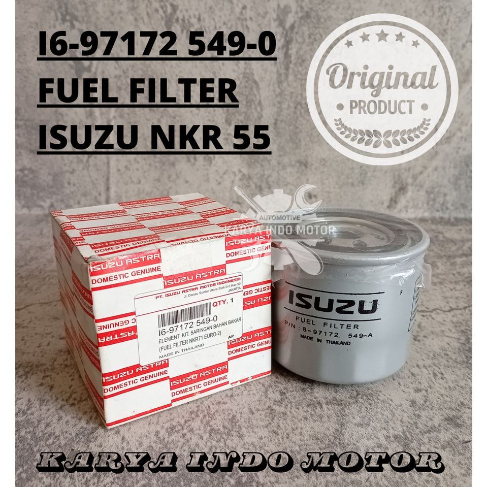 Jual FILTER SOLAR ATAS ISUZU ELF NKR71 EURO2 / NMR71 6-97172 549-0 ...