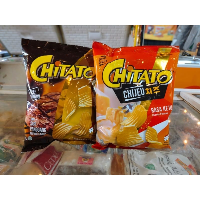 Jual Chitato Snack 68g rasa sapi panggang / keju | Shopee Indonesia