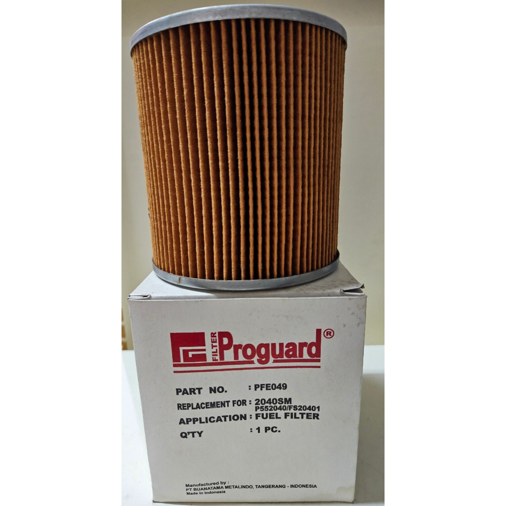 Jual PROGUARD FUEL FILTER FILTER BAHAN BAKAR PFE049 2040SM | Shopee ...