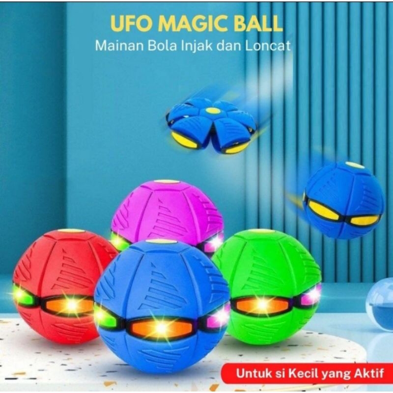 Jual Mainan Anak Bola Lempar / Bola UFO Magic Ball - Bandung | Shopee ...